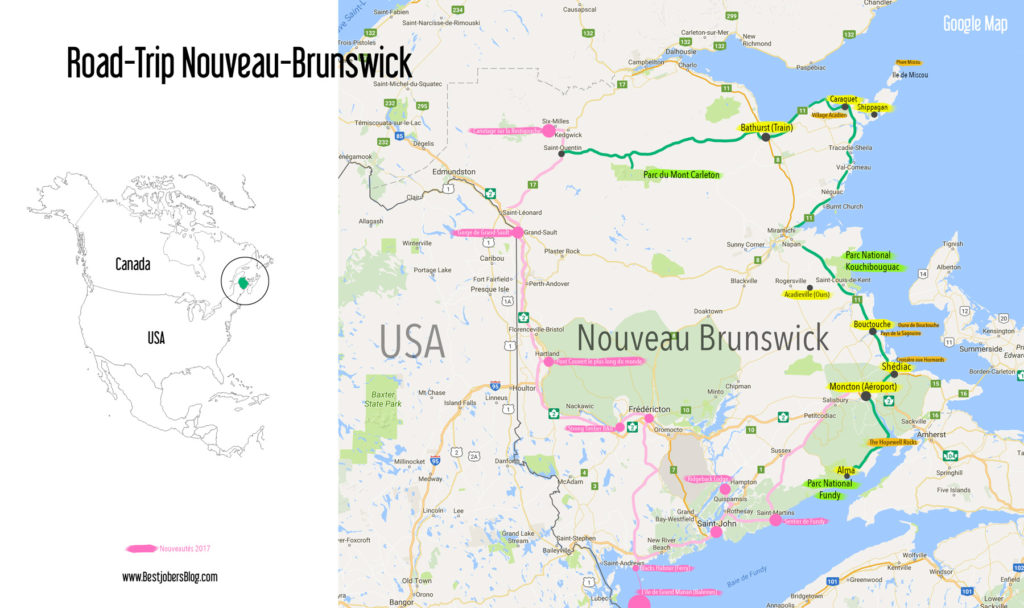 CANADA | ROAD-TRIP au NOUVEAU-BRUNSWICK